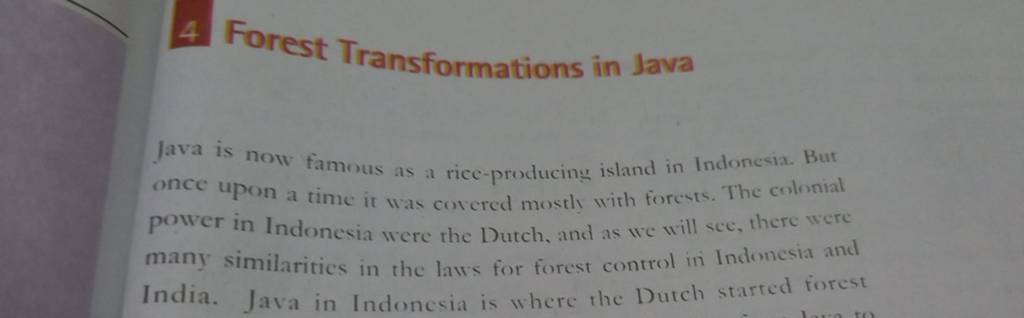4 Forest Transformations In Java Java Is Now Famous As A Rice Producing I