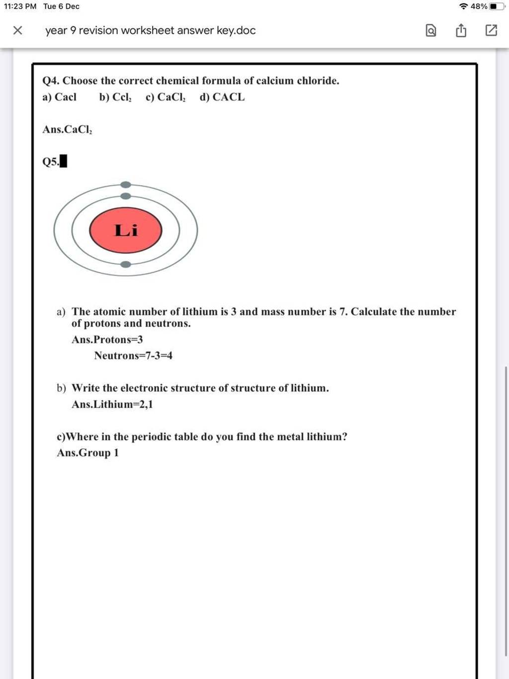 Chemistry Periodic Table Worksheet Ii Answers | Cabinets Matttroy Chemistry Periodic Table Worksheet Ii Answers | Cabinets Matttroy