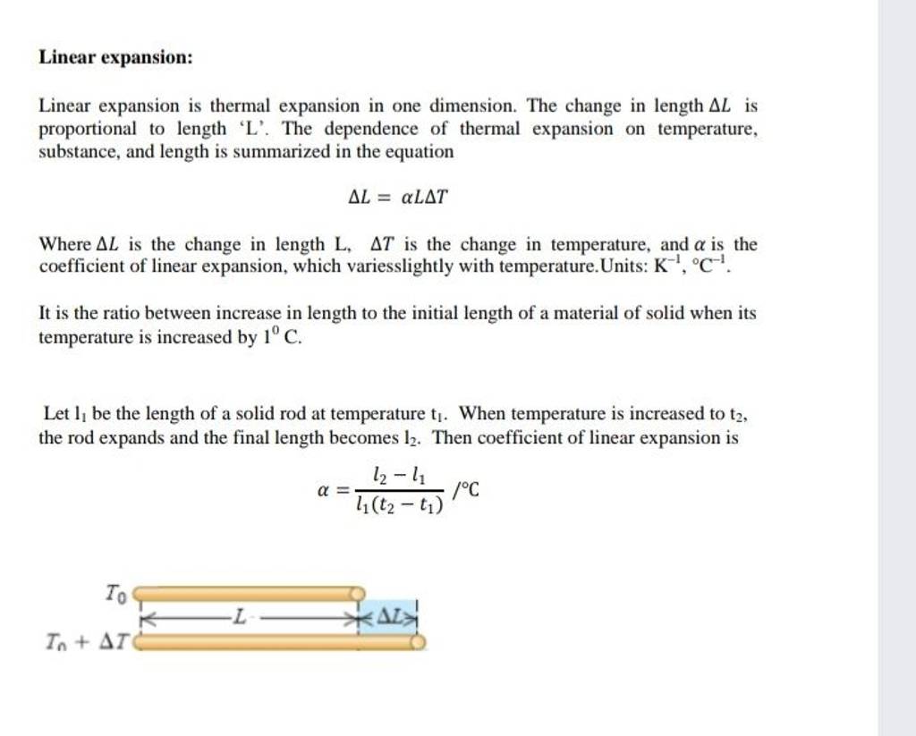 Linear Expansion Is Thermal Expansion In One Dimension The Change In Len linear-expansion-is-thermal-expansion-in-one-dimension-the-change-in-len