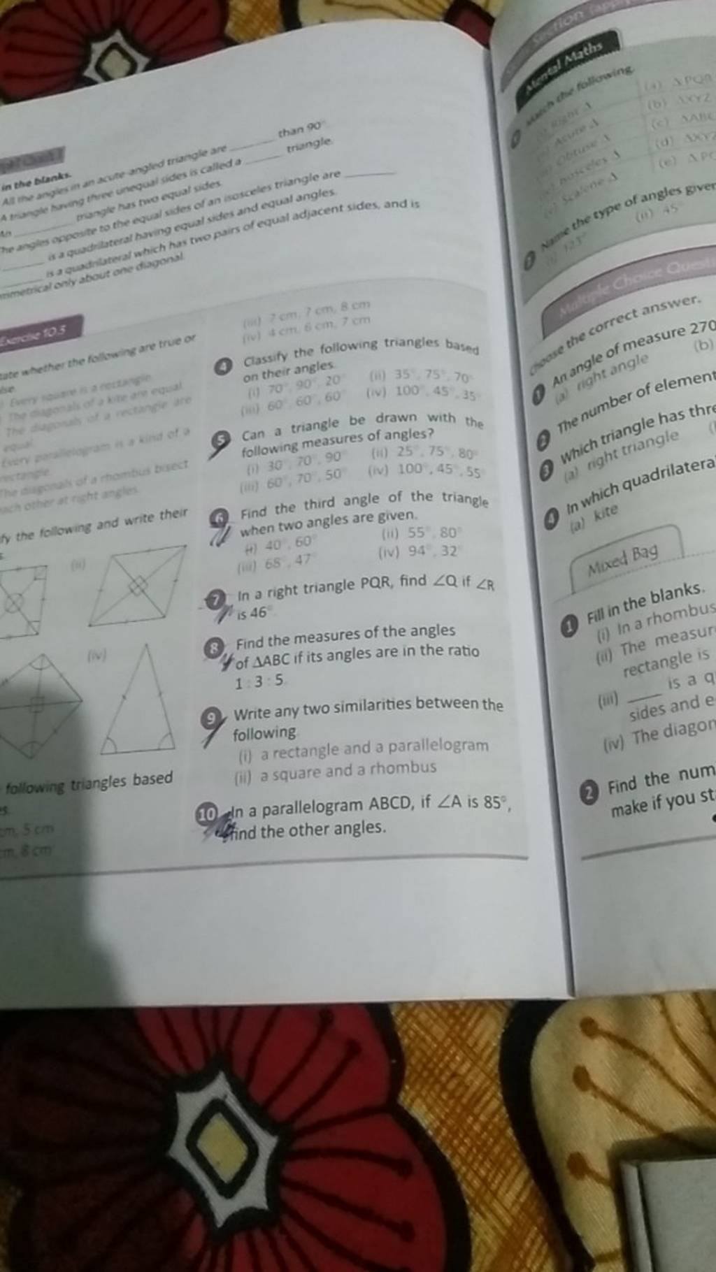Blank Acute Triangle