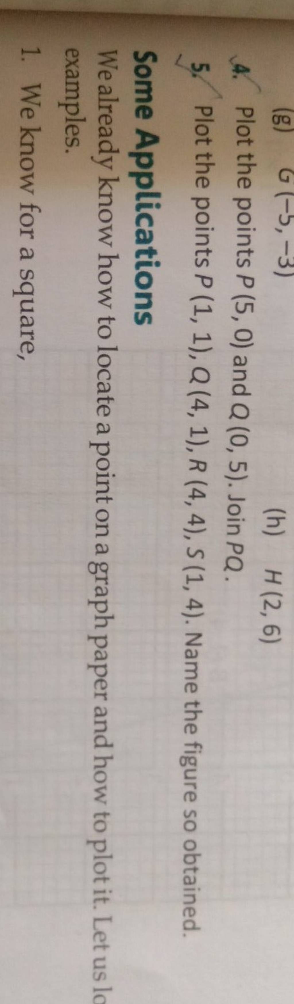 4 Plot The Points P50 And Q05 Join Pqn5 Plot The Points P1