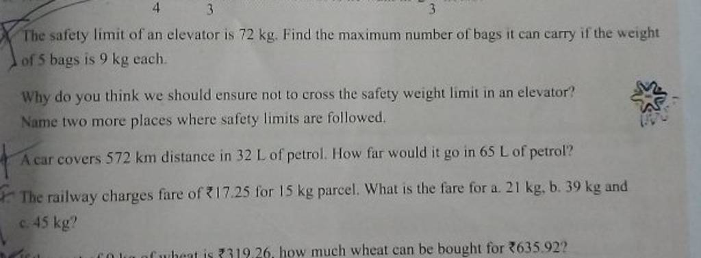 Elevator Weight Limit