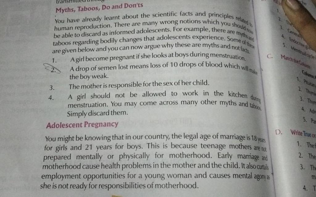 Myths Taboos Do And Donts You Have Already Learnt About The Scientific