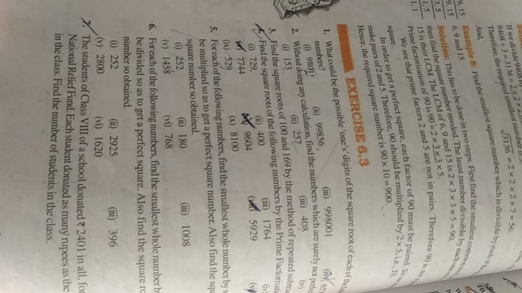 If we divide 960 9408+3=3136=2 ared mallest 3136 =2×2×2×7=56. And. We see..