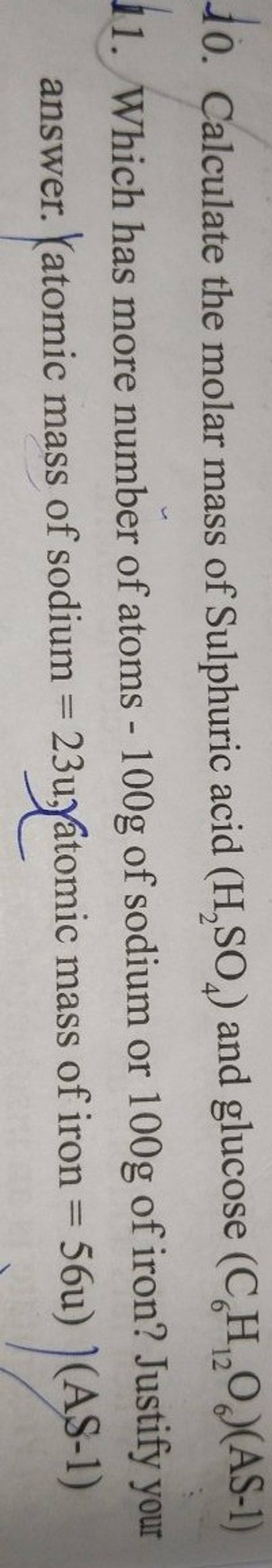 10 Calculate The Molar Mass Of Sulphuric Acid H2 SO4 And Glucose C6 10-calculate-the-molar-mass-of-sulphuric-acid-h2-so4-and-glucose-c6