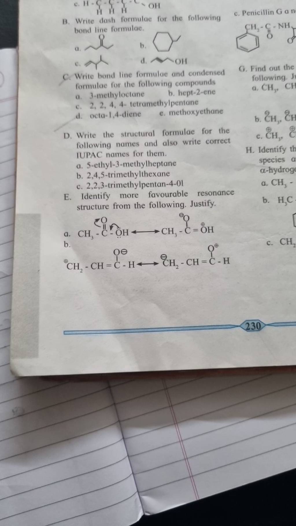 Find out the formulae for the following compounds | Filo