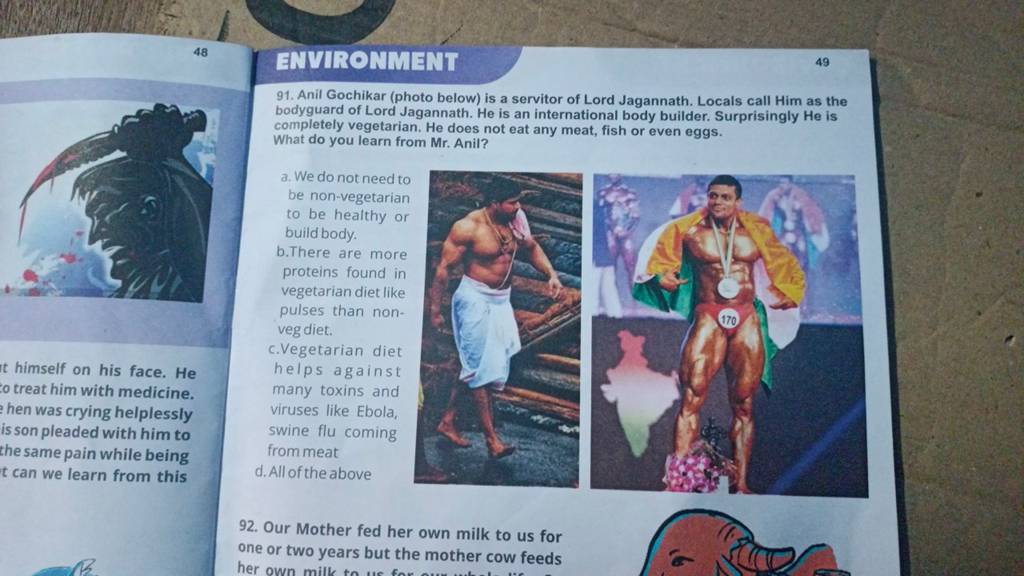 91. Anil Gochikar (photo below) is a servitor of Lord Jagannath. Locals c..