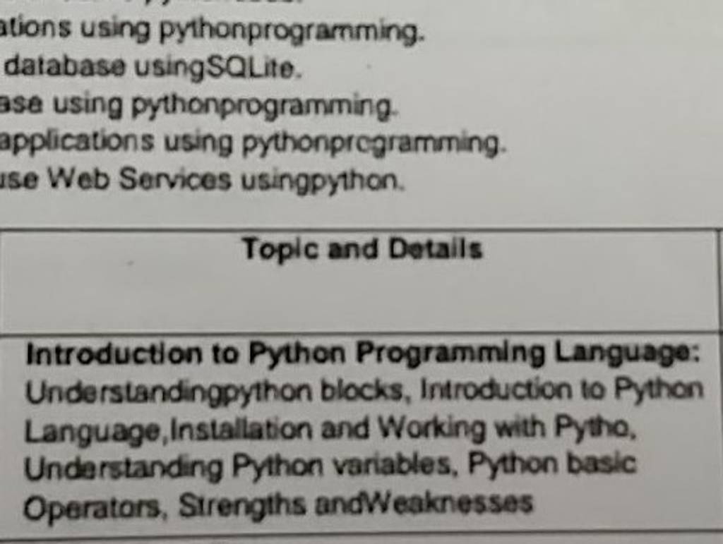 Ations Using Pythonprogramming Database Usingsqlite Ase Using Pythonpro
