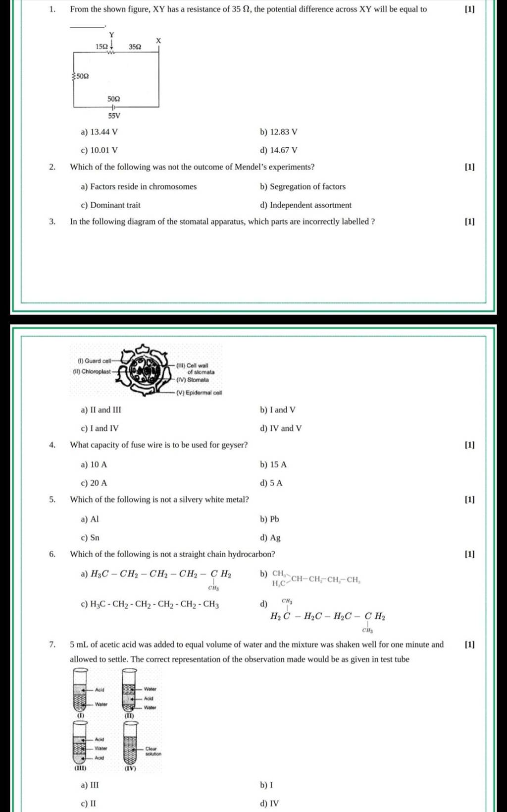 From the shown figure, XY has a resistance of 35Ω, the potential differen..