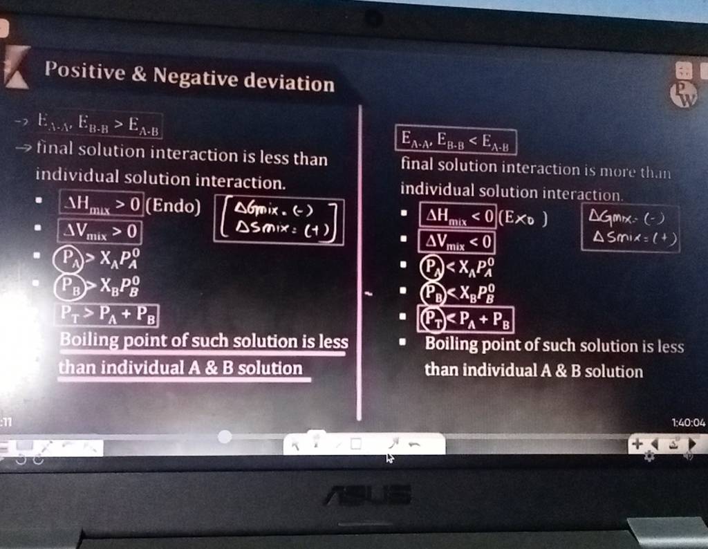Positive \& Negative deviation →EA−A,E ,EB⋅B >EA−B → final solution inte..