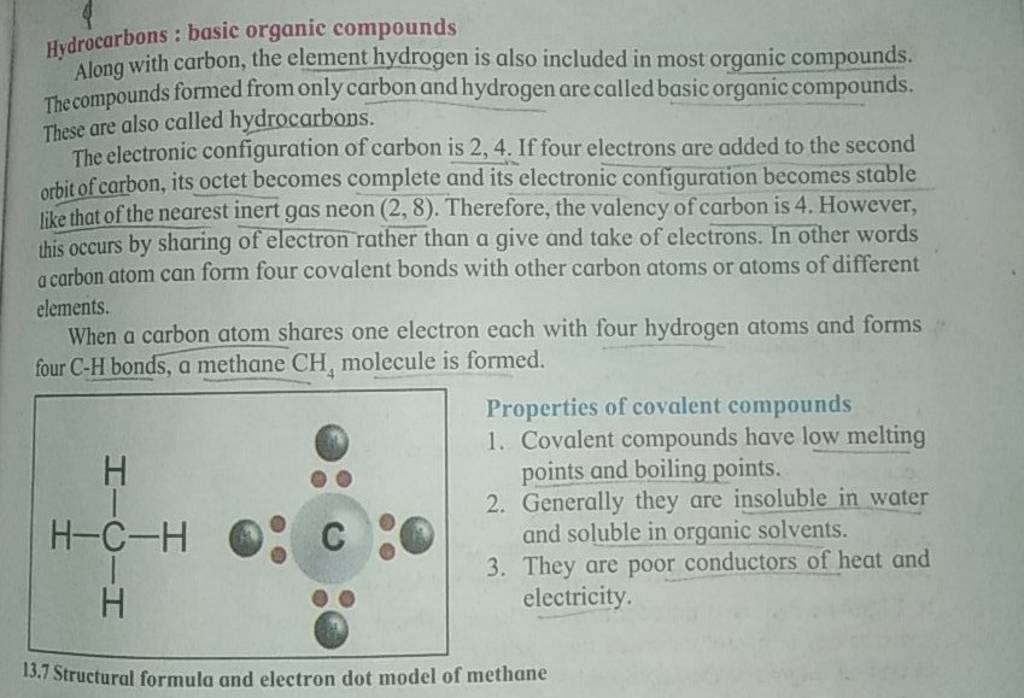 Hydrocarbons : basic organic compounds Along with carbon, the element hyd..