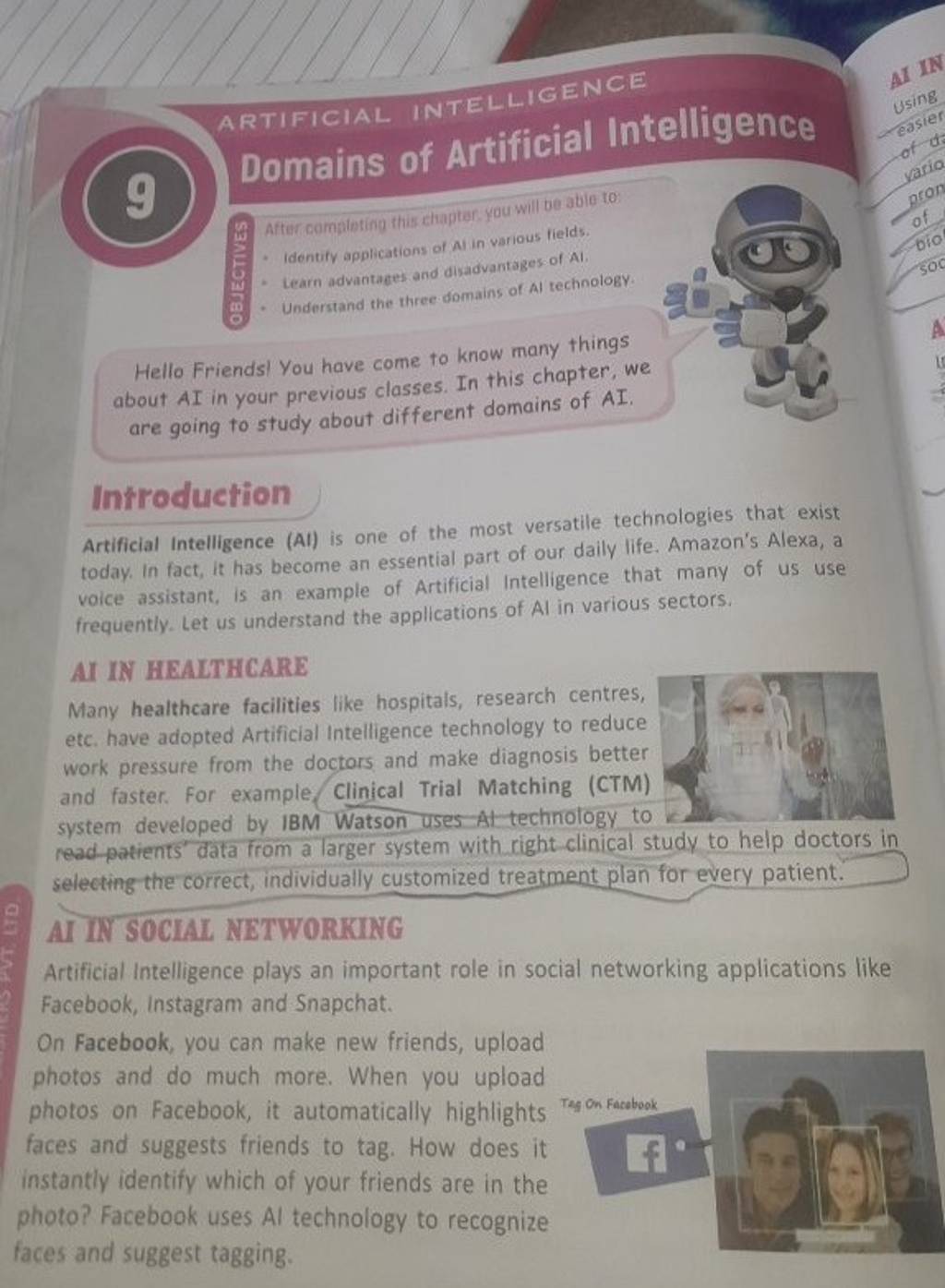 ARTIFICIAL INTELLIGENCE Domains of Artificial Intelligence After compatot..