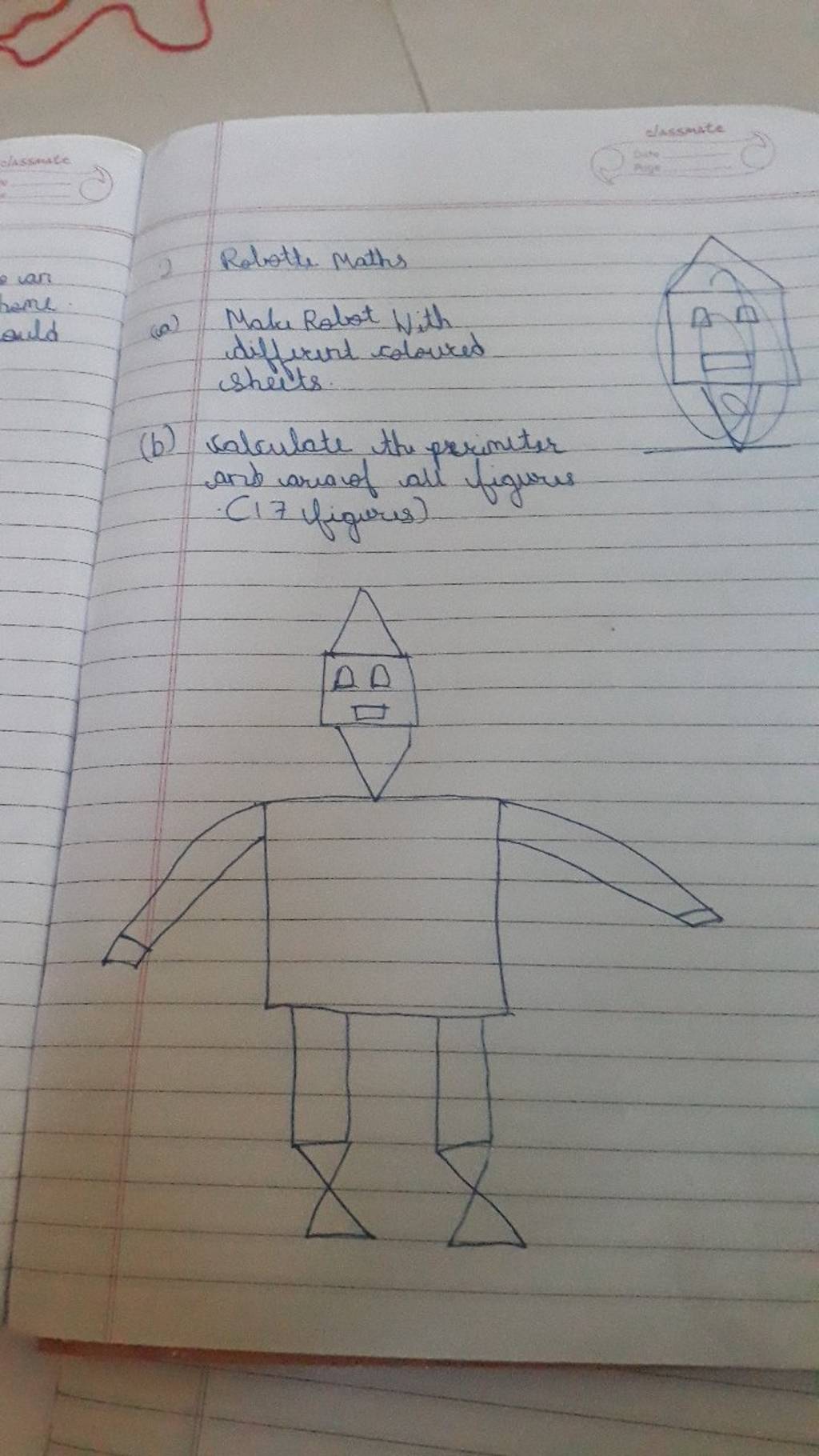 Robothe Maths Make Robot With Diffurent Coloured B Calculate The Prerme 