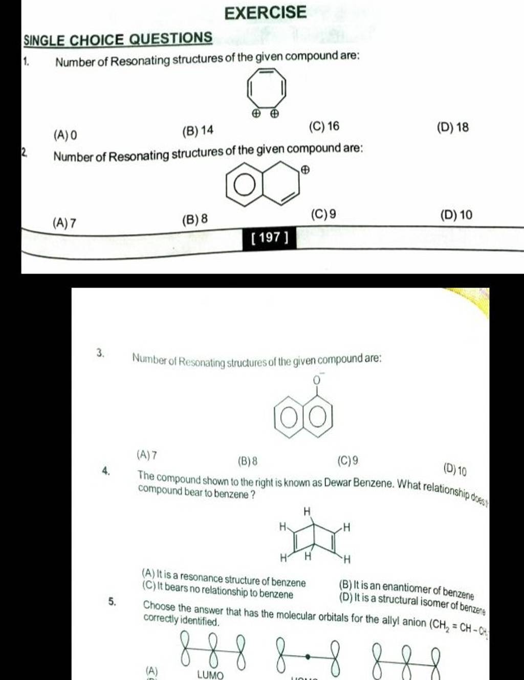 The compound shown to the right is known as Dewar Benzene. What relations..