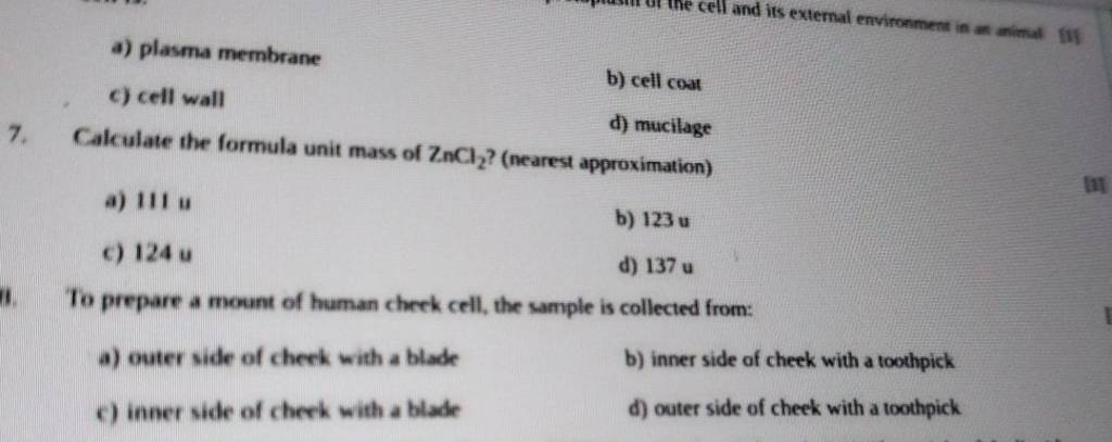 Calculate The Formula Unit Mass Of ZnCl2 nearest Approximation Filo calculate-the-formula-unit-mass-of-zncl2-nearest-approximation-filo