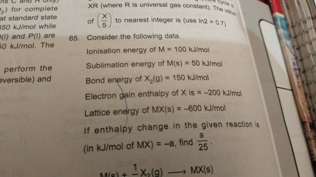 Gas Constant Kj