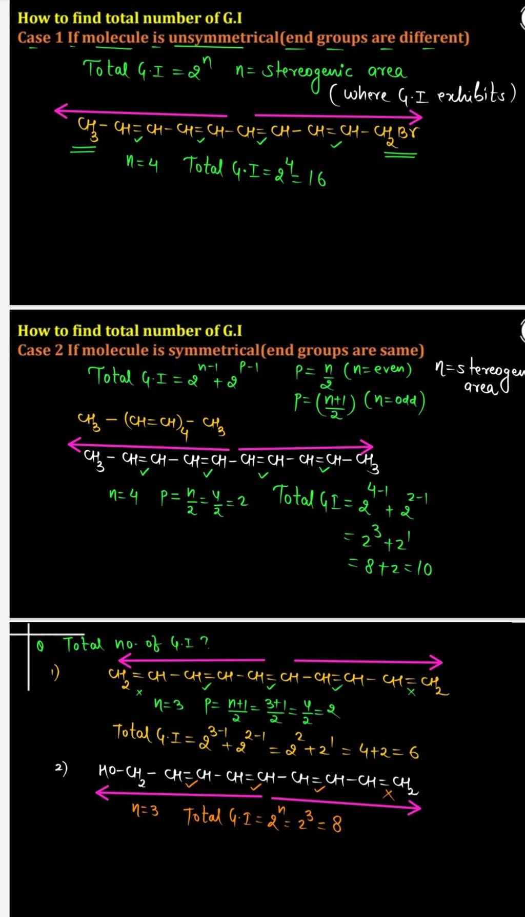 How To Find Total Number Of G I N Case 1 If Molecule Is Unsymmetrical how-to-find-total-number-of-g-i-n-case-1-if-molecule-is-unsymmetrical