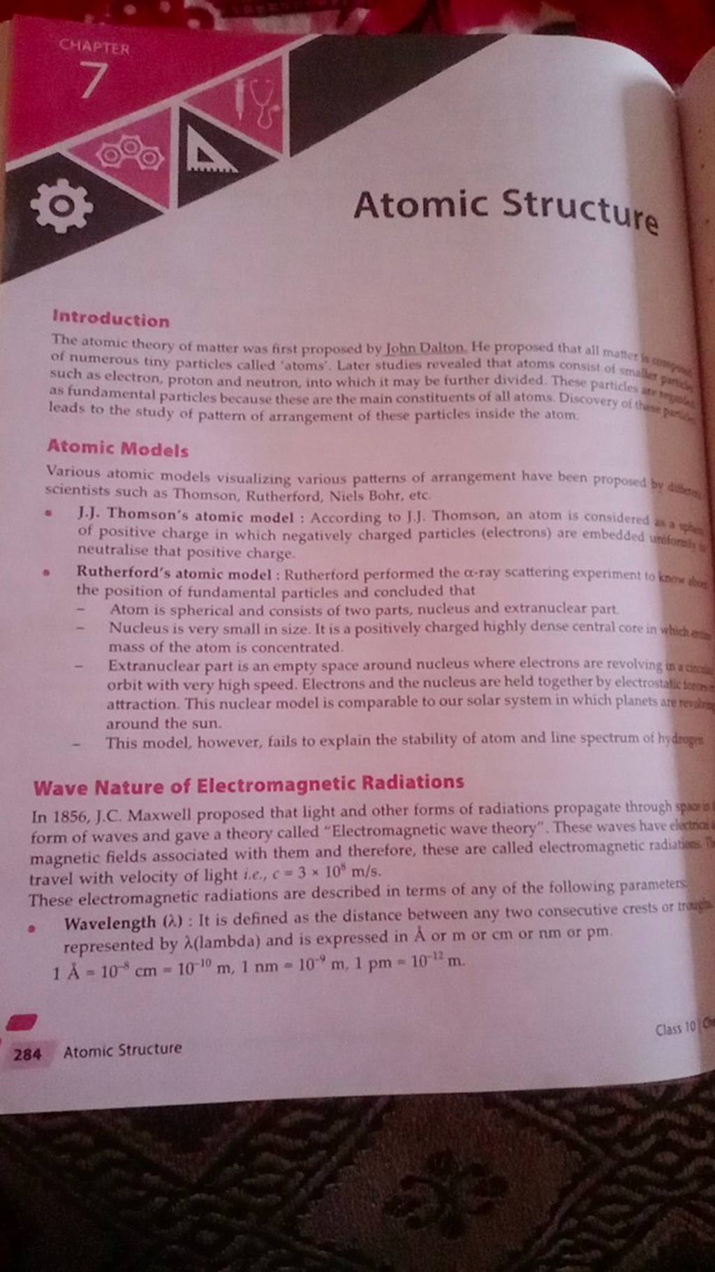 Introduction The atomic theory of matter was first proposed by John Dalto..