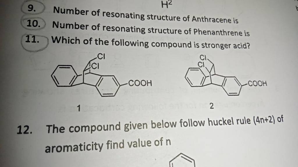 Anthracene Structure