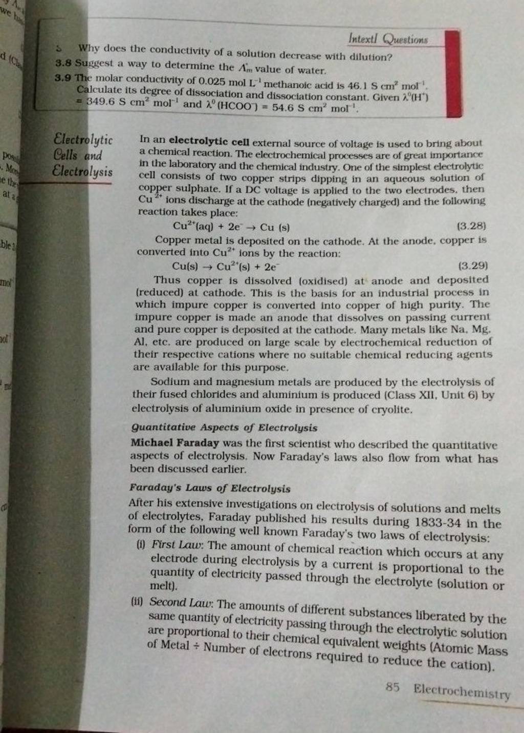 Why Does The Conductivity Of A Solution Decrease With Dilution 38 Sugge 0235