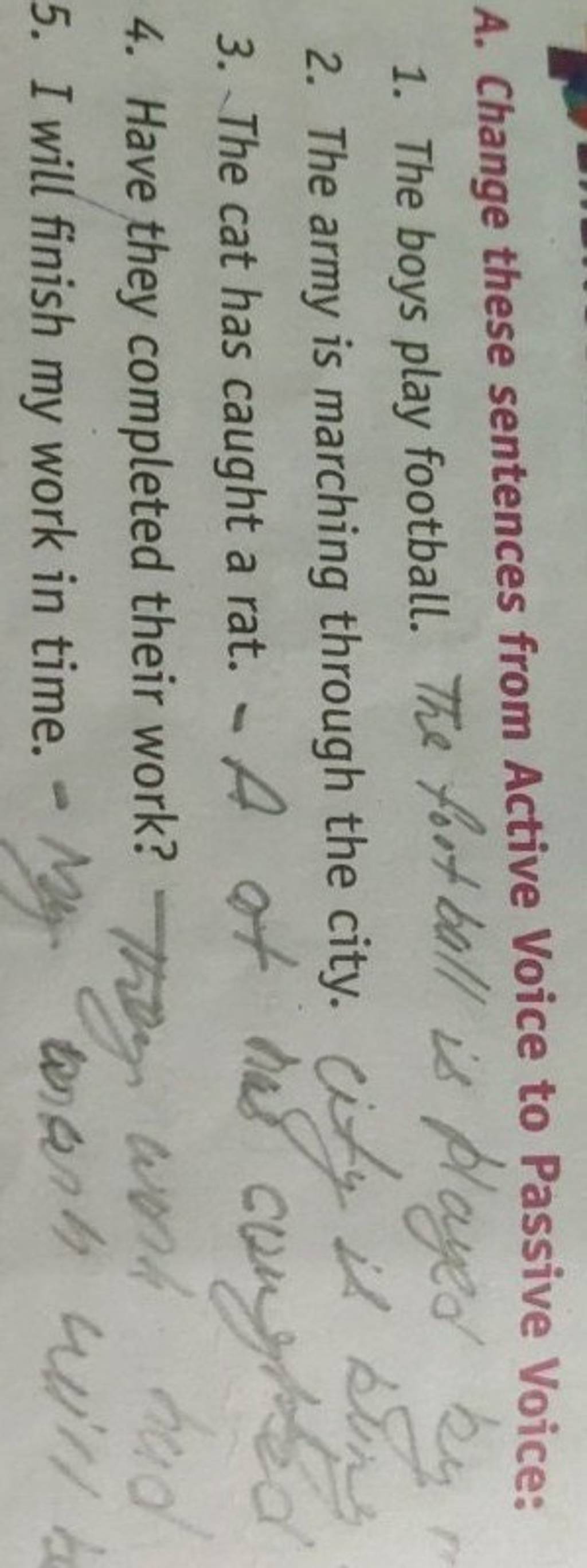 Change These Sentences From Active Voice To Passive Voice Filo change-these-sentences-from-active-voice-to-passive-voice-filo
