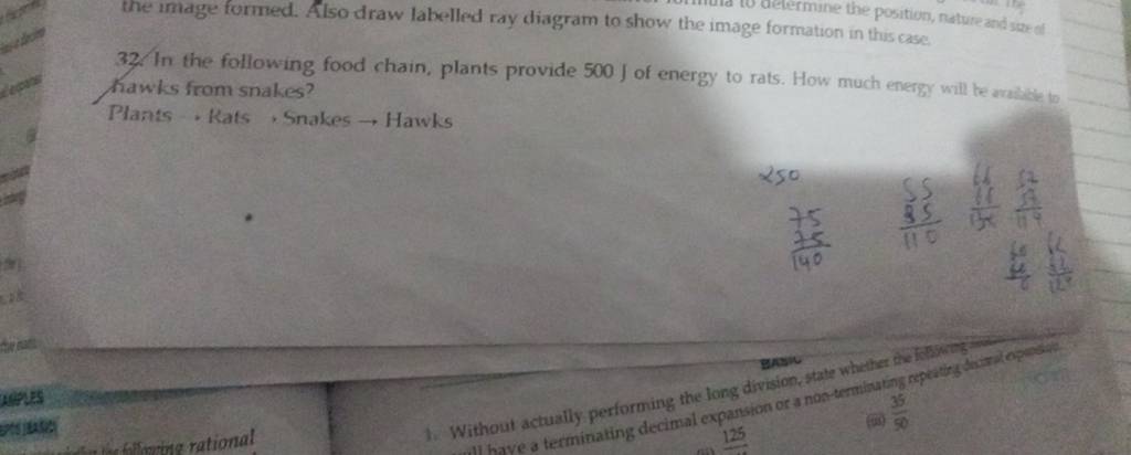 the image formed. Also draw labelled ray diagram to show the image format.. the image formed. Also draw labelled ray diagram to show the image format..