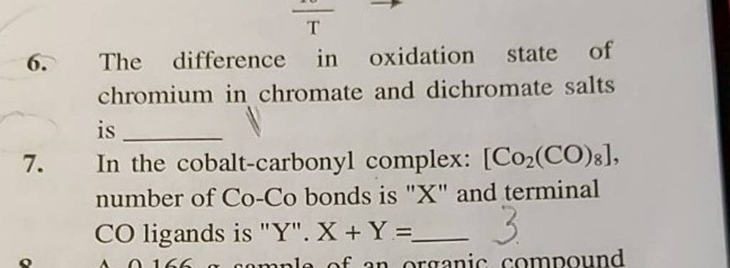 6 The Difference In Oxidation State Of Chromium In Chromate And Dichroma