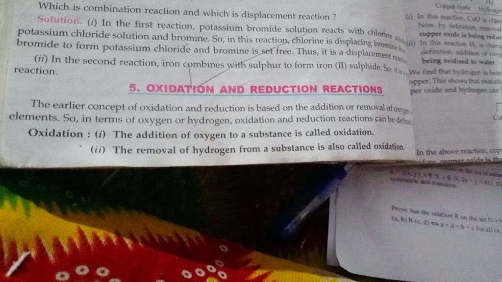 Which Is Combination Reaction And Which Is Displacement Reaction Potass which-is-combination-reaction-and-which-is-displacement-reaction-potass