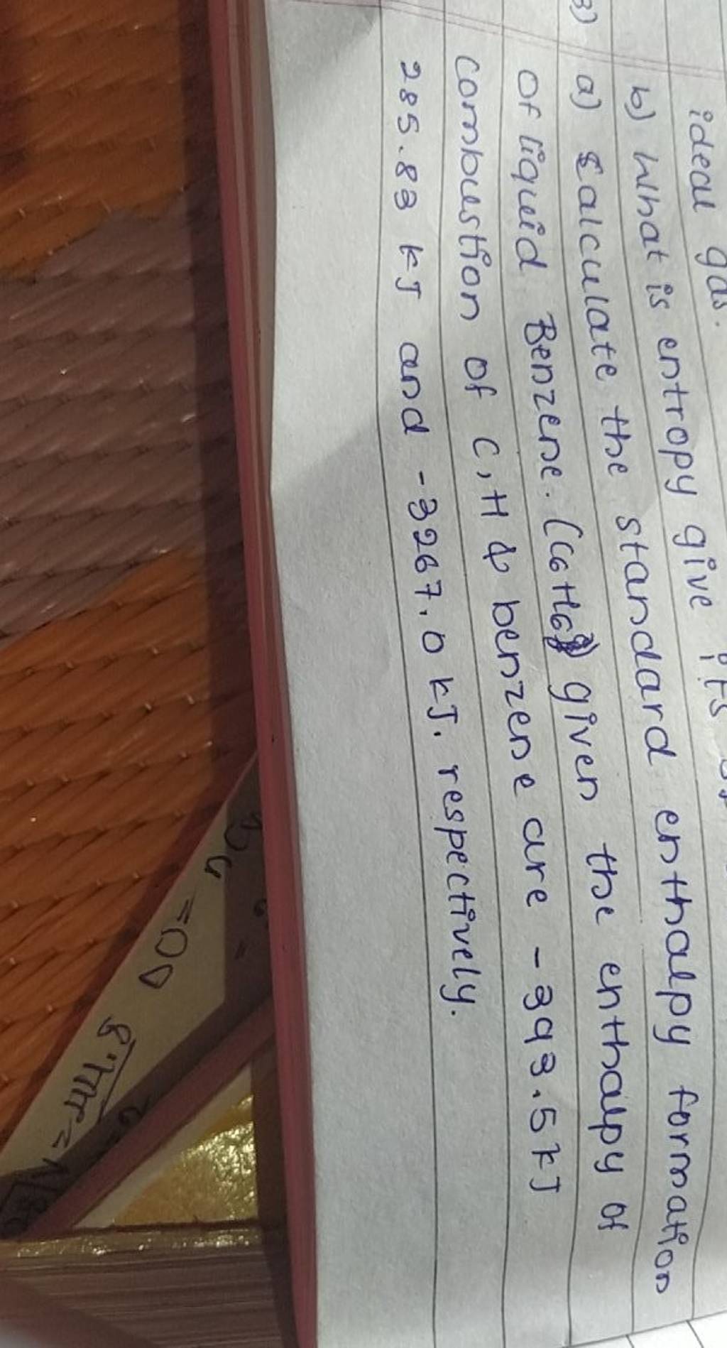 b-what-is-entropy-give-its-enthalpy-formation-a-salculate-the-standard