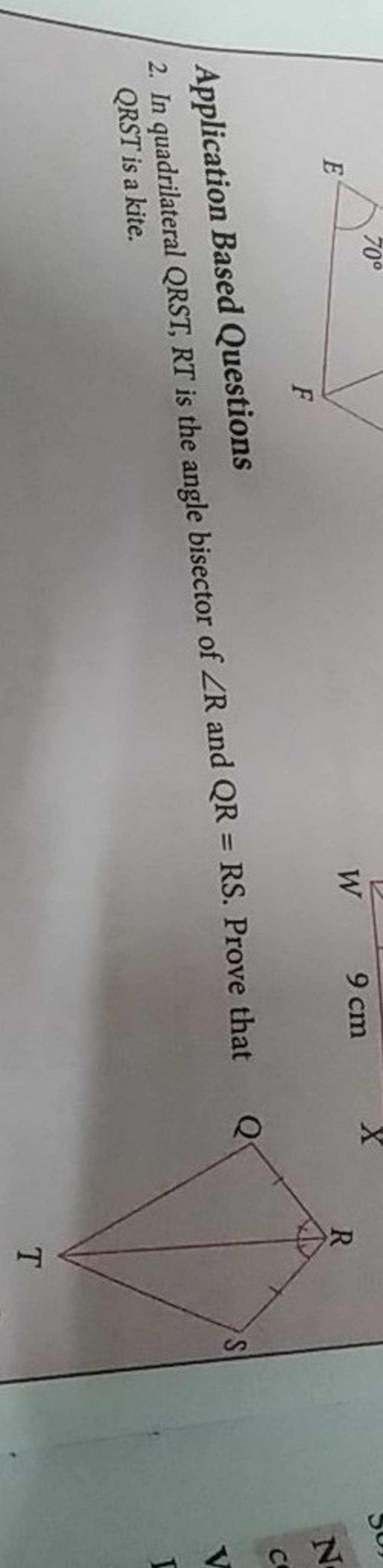 Application Based Questions 2 In Quadriateral QRST RT Is The Angle Bisec application-based-questions-2-in-quadriateral-qrst-rt-is-the-angle-bisec