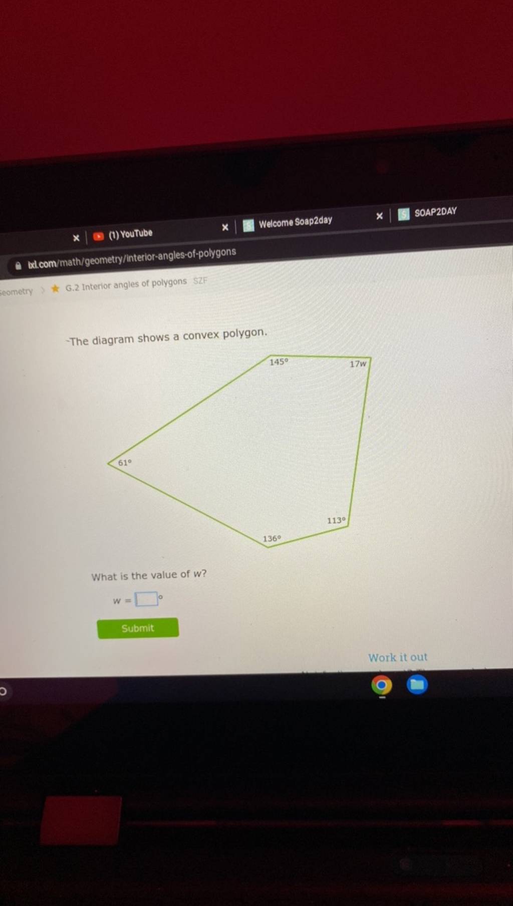 The Diagram Shows A Convex Polygon. Convex Polygon Center Fi