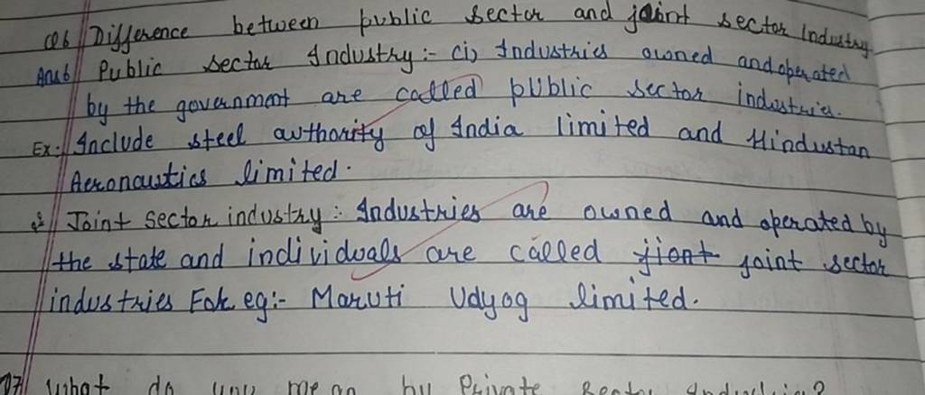 Joint Sector Industries