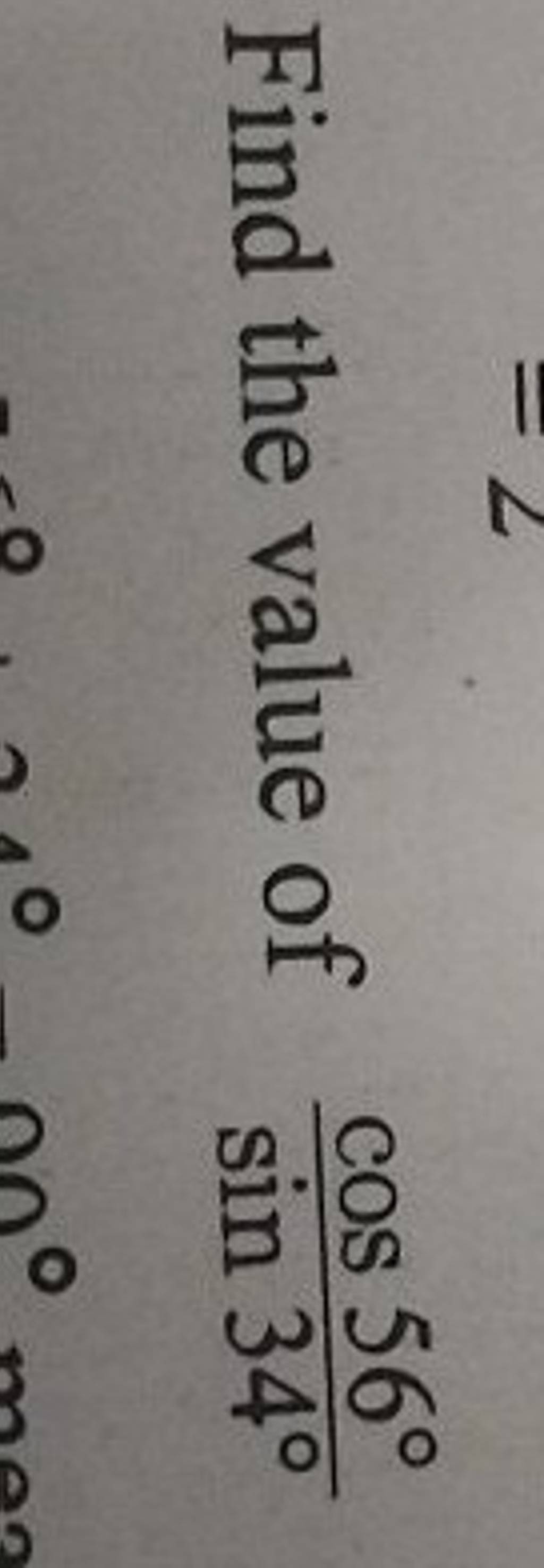 Find the value of sin34∘cos56∘ | Filo