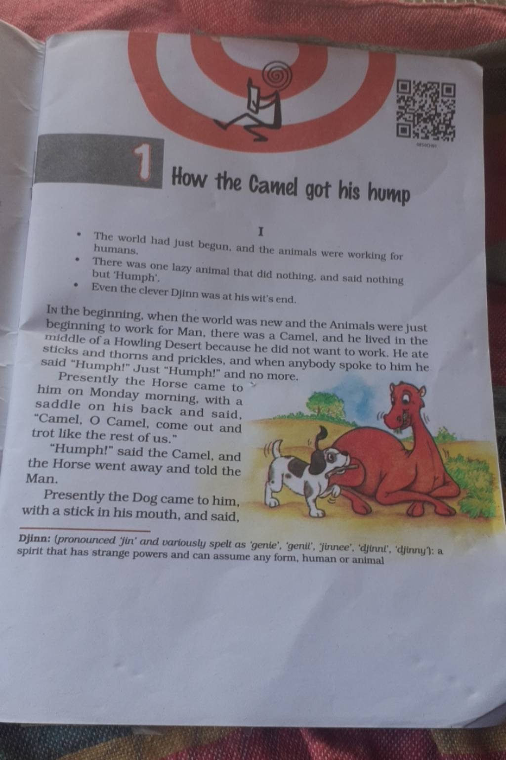 How the Camel got his hump - The world had just begun, and the animals we..