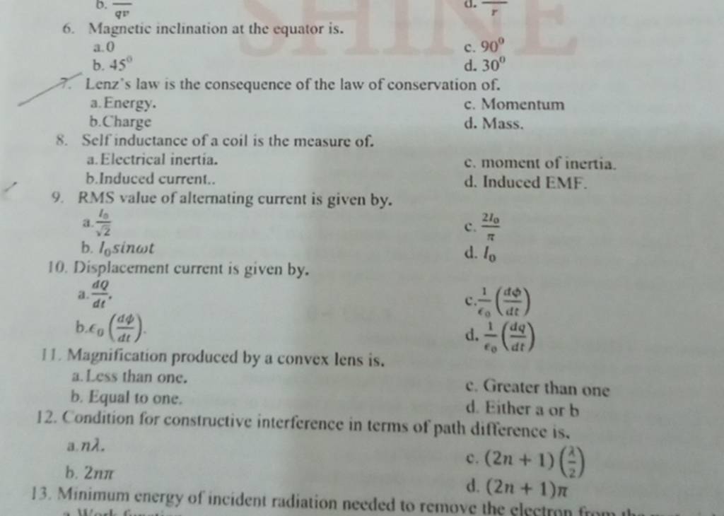 Rms Value Of Alternating Current Is Given By Filo