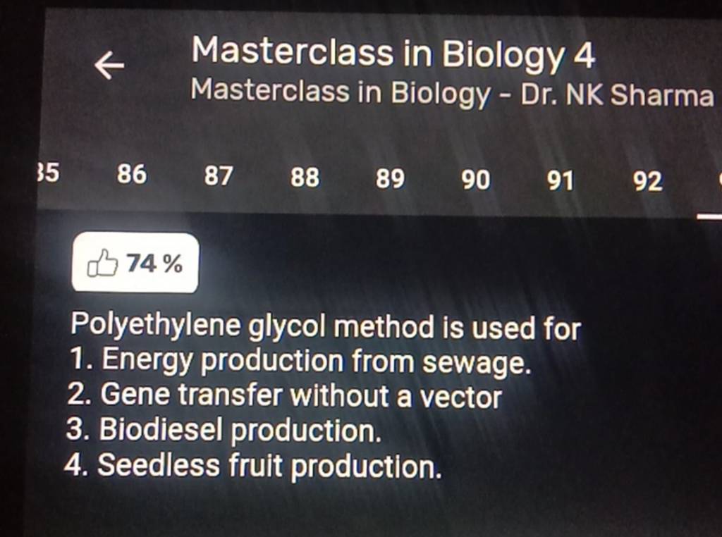← Masterclass in Biology 4 Masterclass in Biology - Dr. NK Sharma 3586878..