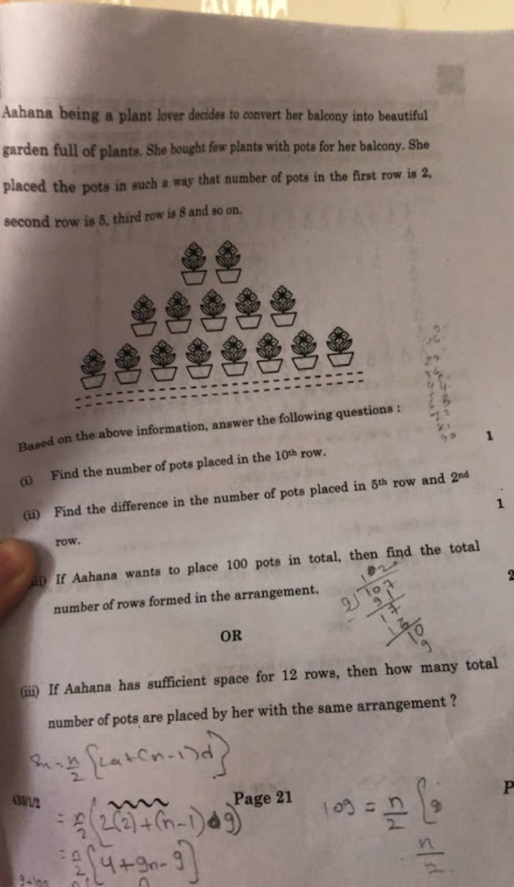 Aahana being a plant lover decides to convert her balcony into beautiful