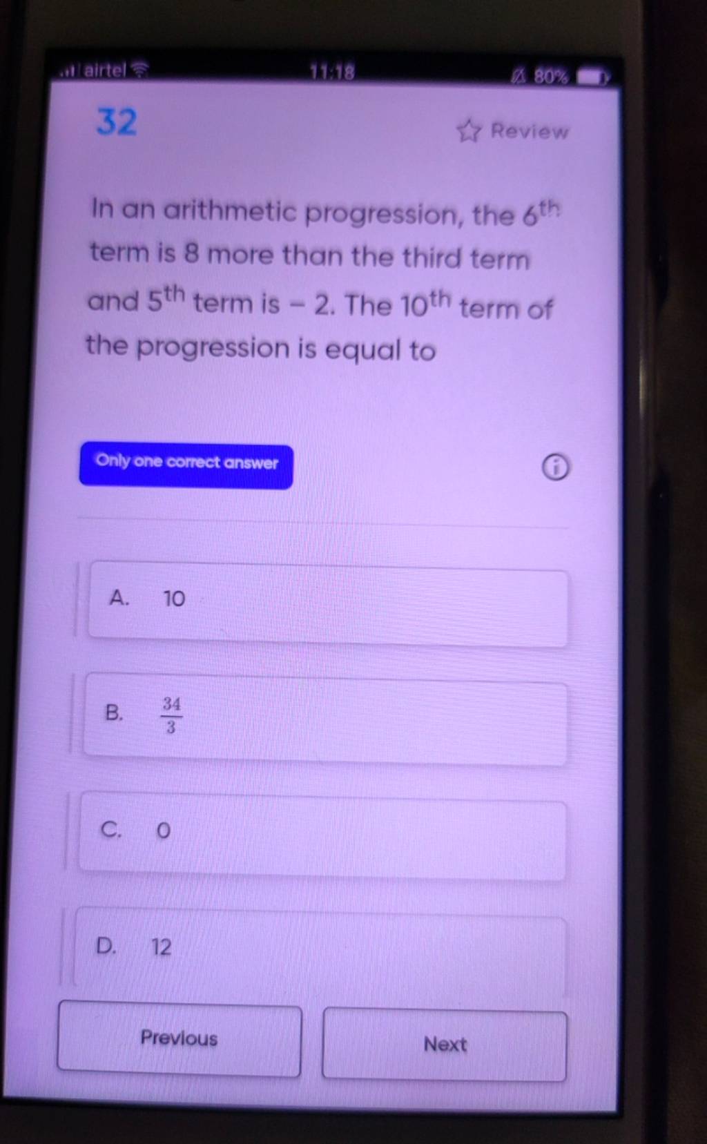 In an arithmetic progression, the 6th term is 8 more than the third term..