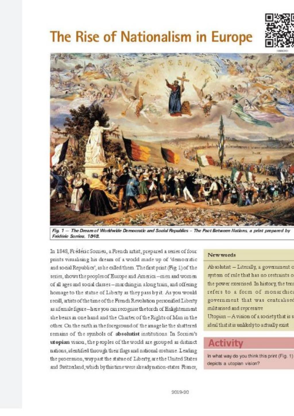 The Rise Of Nationalism In Europe Fig 1 The Dream Of Wortfwile Democra 