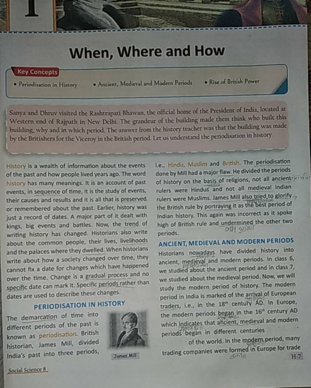 When, Where and How Key Concepts - Periodisation in History - Ancient, Me..