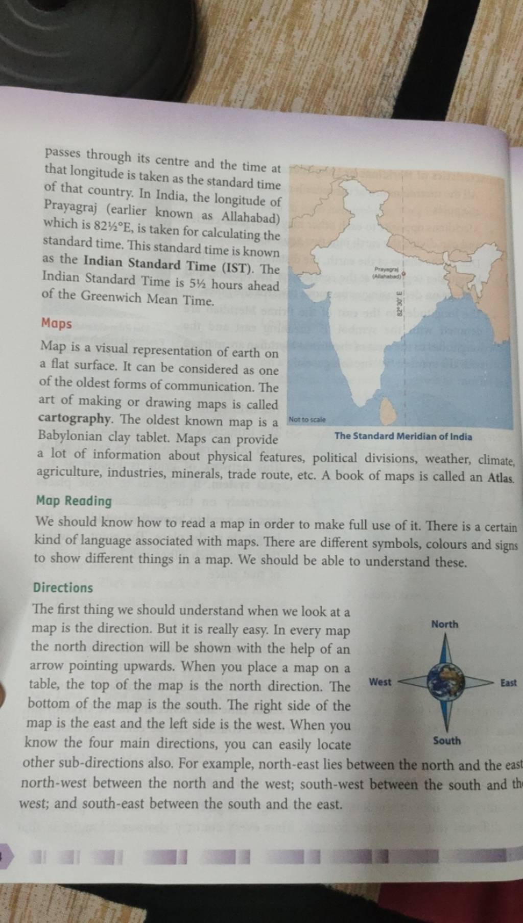 passes through its centre and the time at that longitude is taken as the