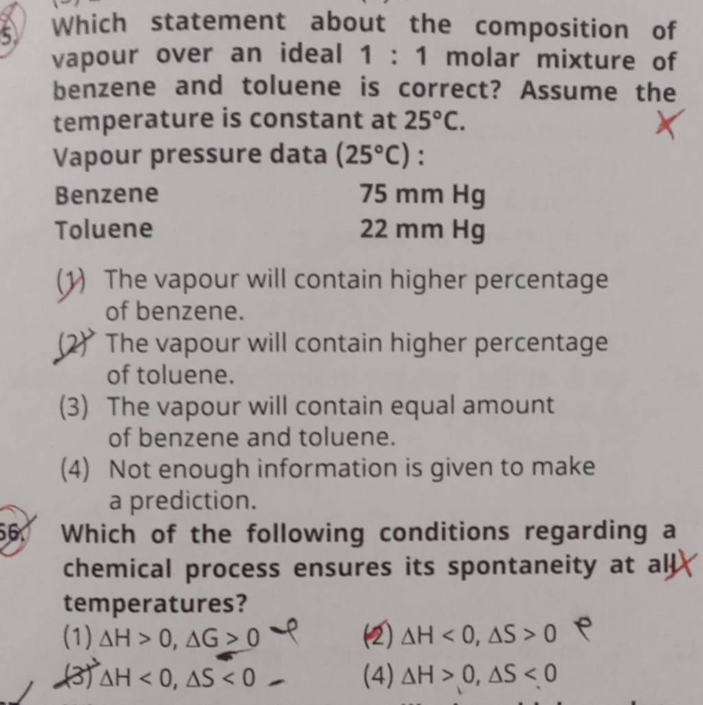 Which Statement About The Composition Of Vapour Over An Ideal 1 1 Molar M which-statement-about-the-composition-of-vapour-over-an-ideal-1-1-molar-m