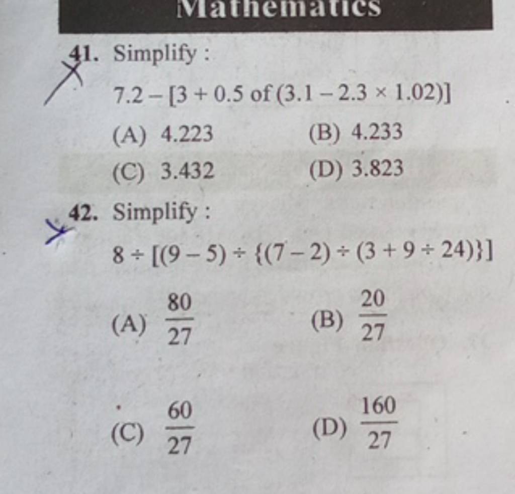 Simplify 8 div 9 5 div 7 2 div 3 9 div 24 Filo simplify-8-div-9-5-div-7-2-div-3-9-div-24-filo