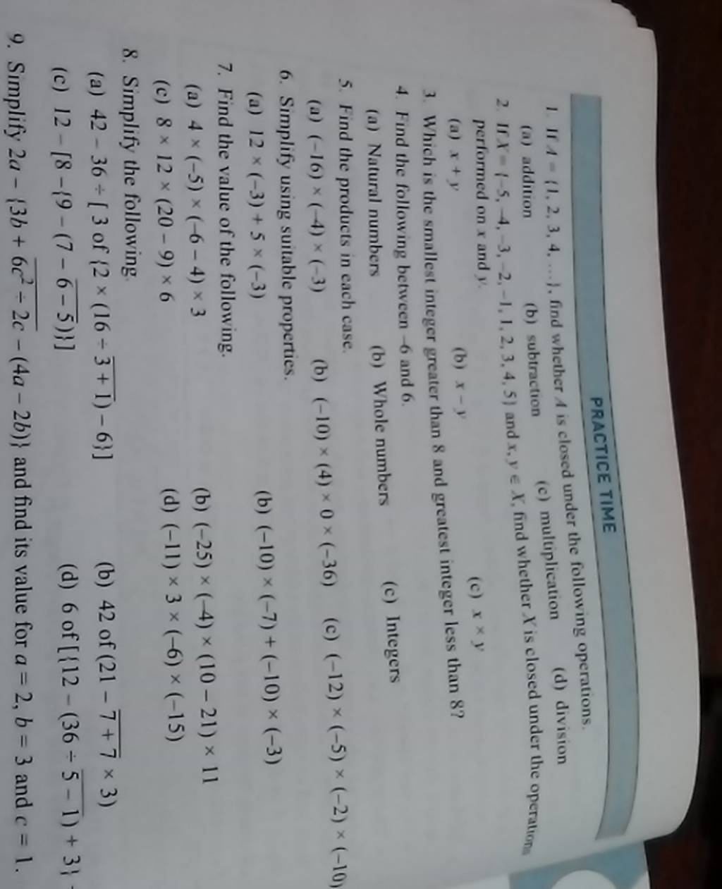 Which Is The Smallest Integer Greater Than 8 And Greatest Integer Less Th