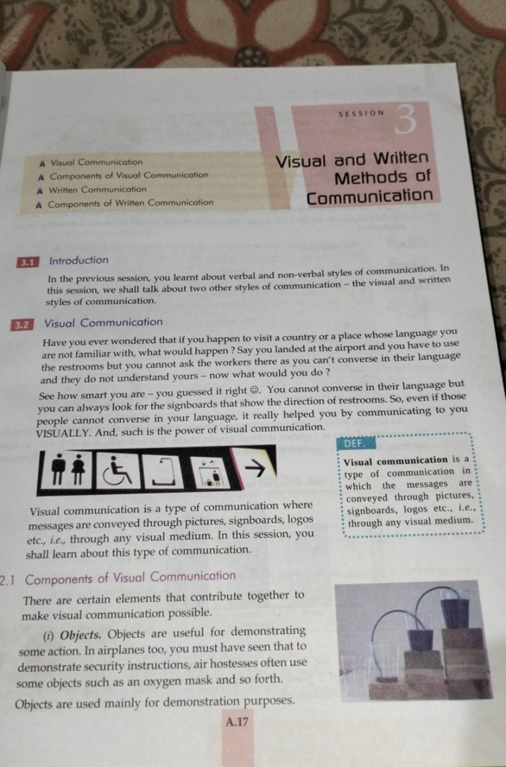 A Visual Communication Visual and Written A Components of Visual Communic..
