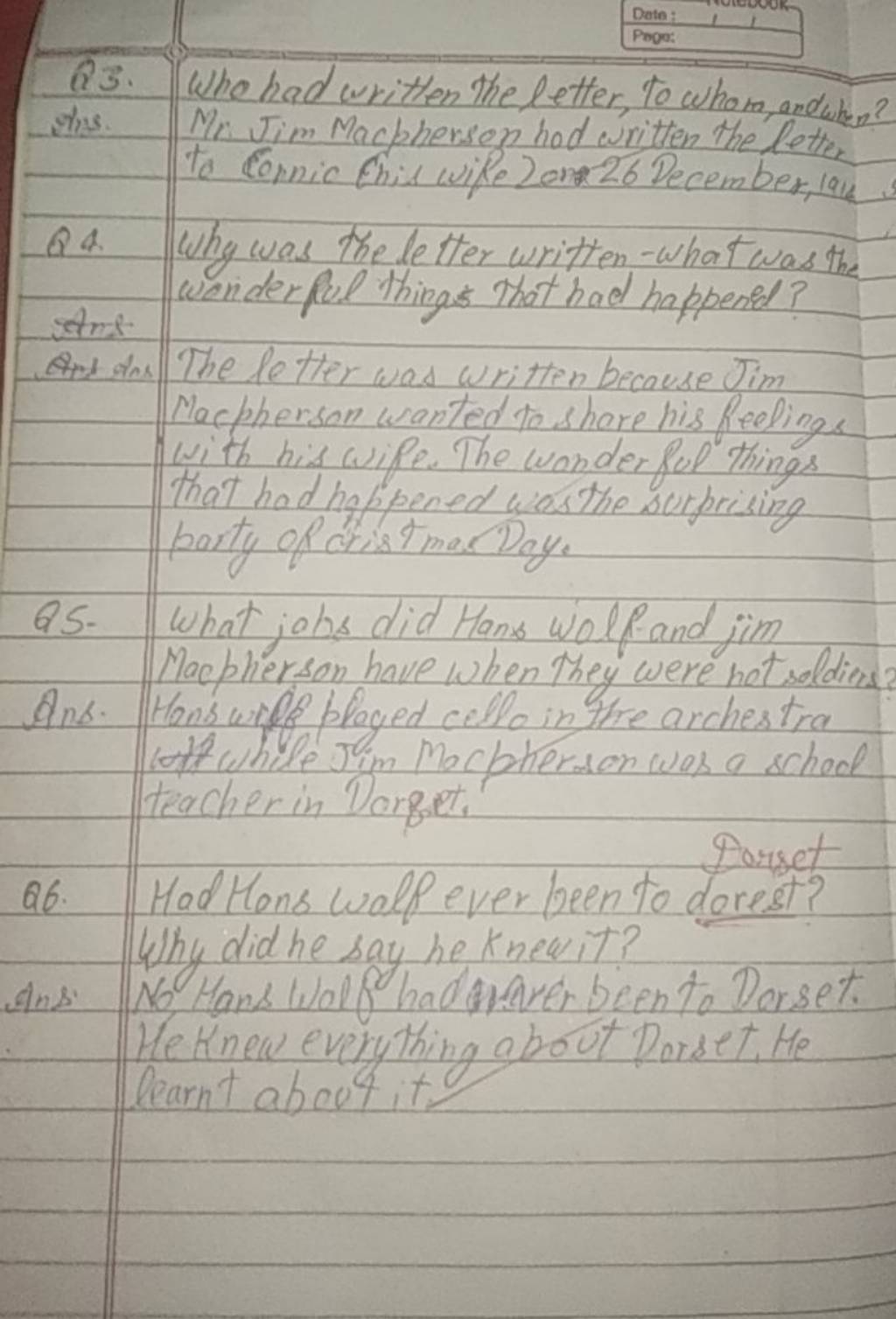 Q3. Who had written the letter, to whom, andukm? This. Mri Jim Macpherson..