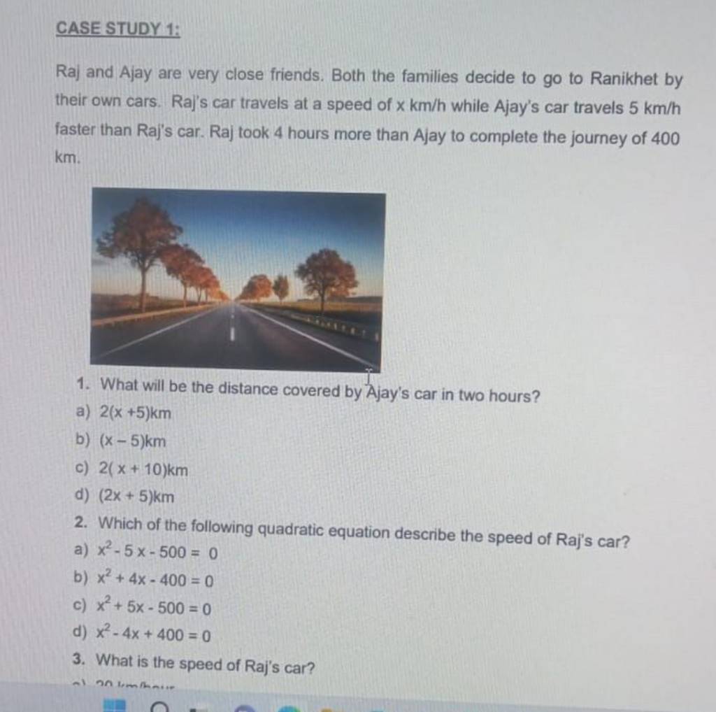 CASE STUDY 1: Raj and Ajay are very close friends. Both the families deci.. CASE STUDY 1: Raj and Ajay are very close friends. Both the families deci..