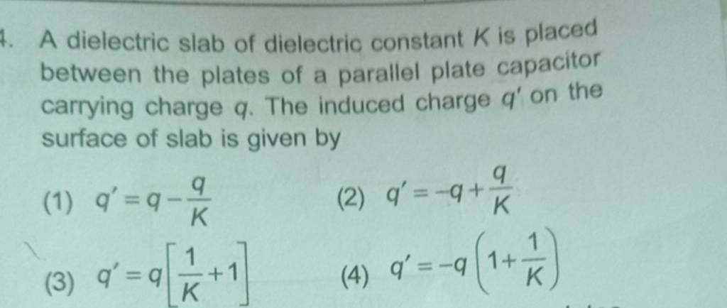 Dielectric Constant K