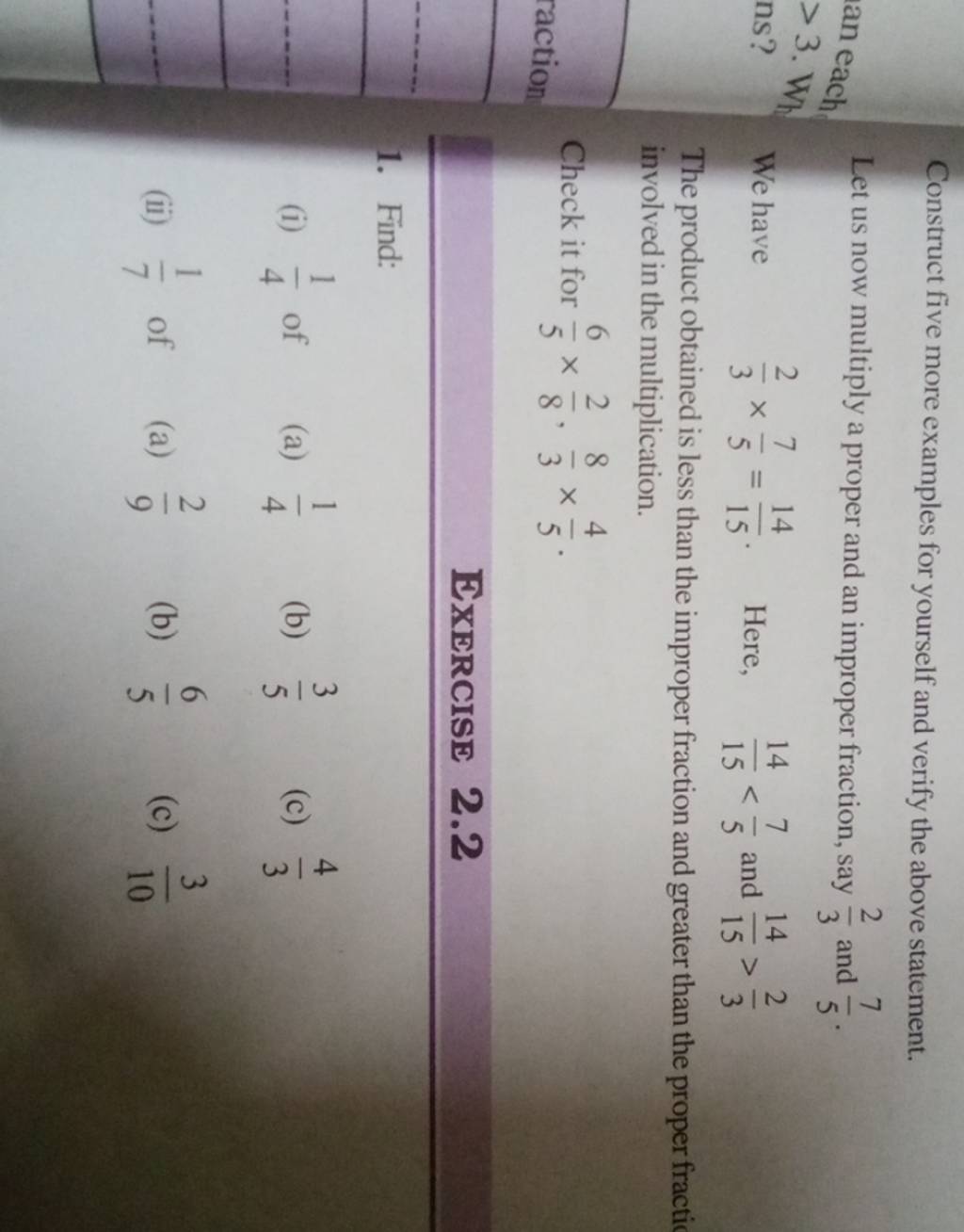 Construct five more examples for yourself and verify the above statement...