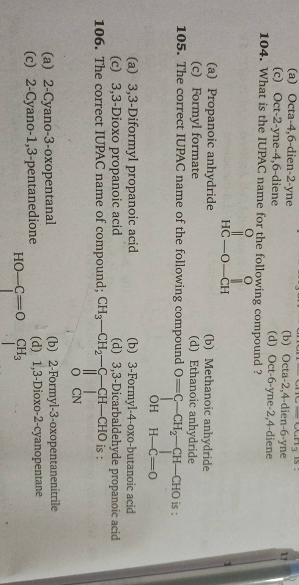 The Correct Iupac Name Of Compound Ccc O C C N C O C1ccccc1 Filo